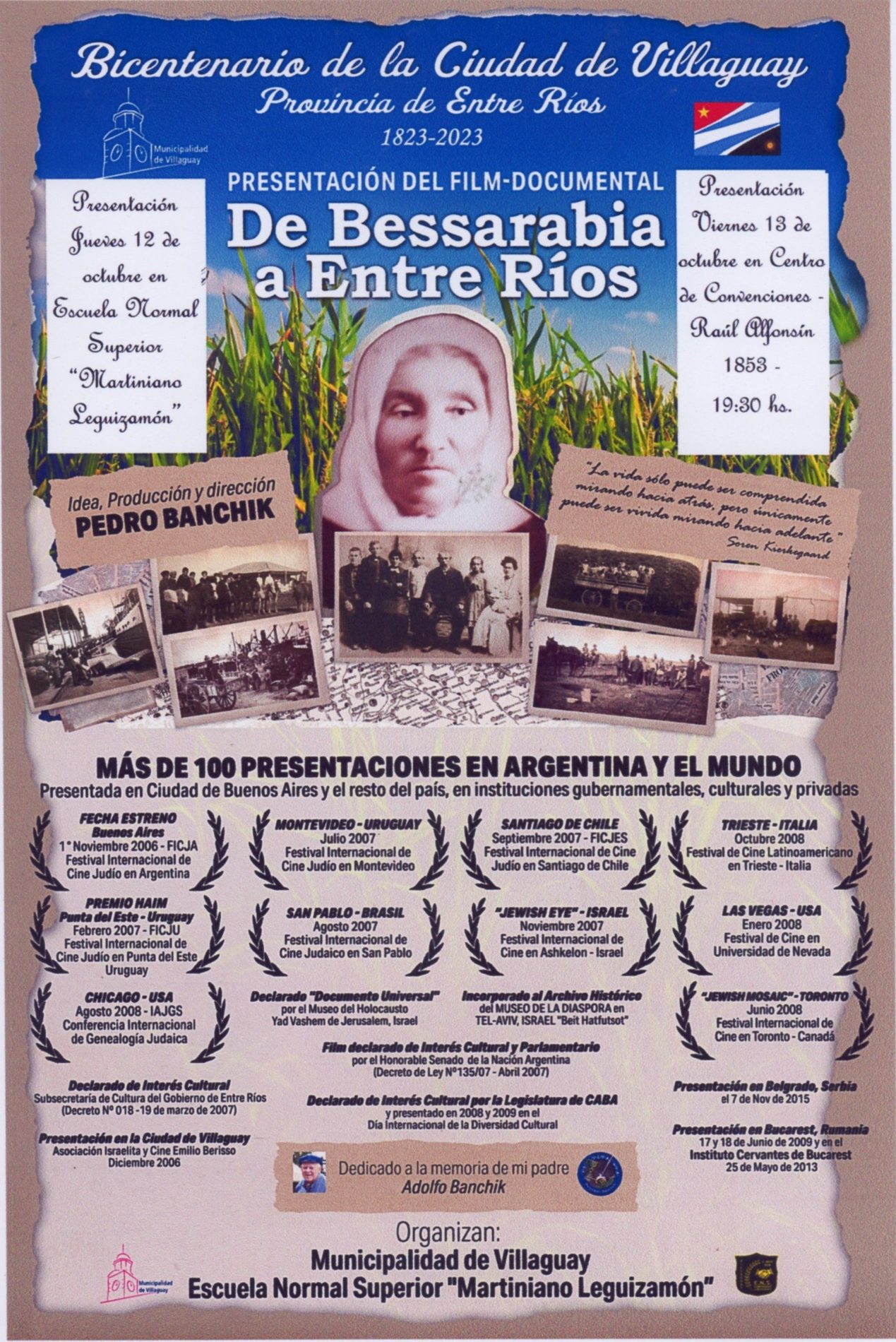 Presentación de Documental De Bessarabia a Entre Ríos – ESCUELA NORMAL ...